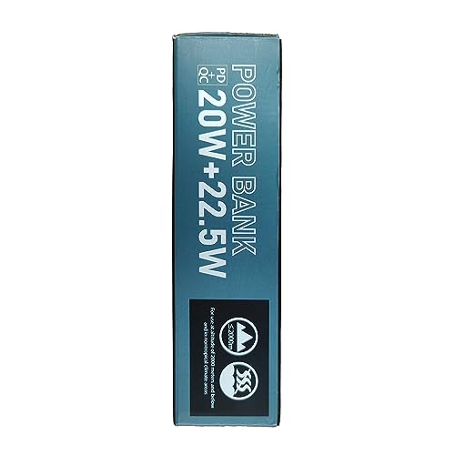 MOSKIZ Portable Charger 2 Pack, 10000mAh Power Bank Fast Charging USB C 20W, Battery Pack for iPhone, Android Cell Phone, Tablet, Lightweight Slim External Charger for Camping, Hiking, Travel