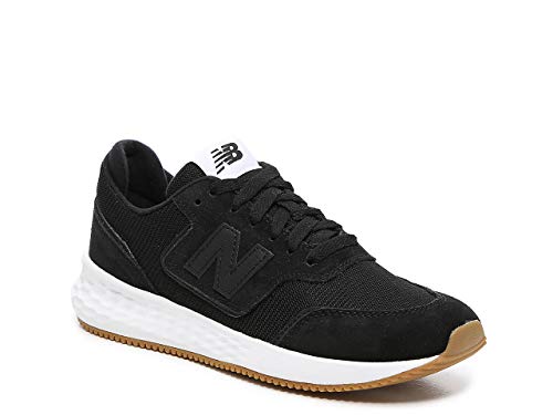 New Balance Women's Modern Sneaker, Black/White, 6
