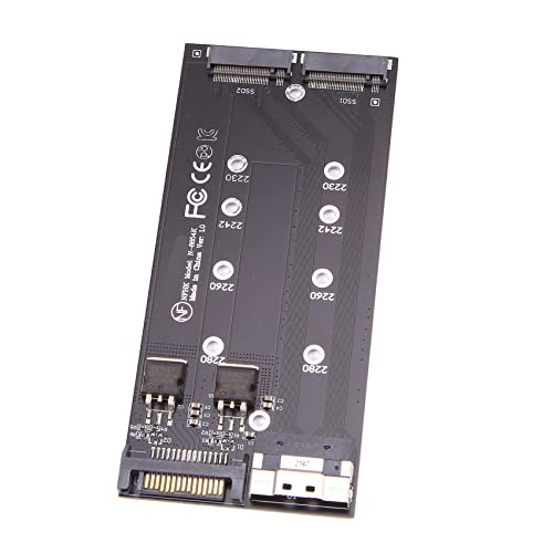Viupolsor SFF-8654 8I Split Card X8 to VROC NVMe M.2 NGFF to Slimline NVME PCIe SSD SATA Adapter for Mainboard