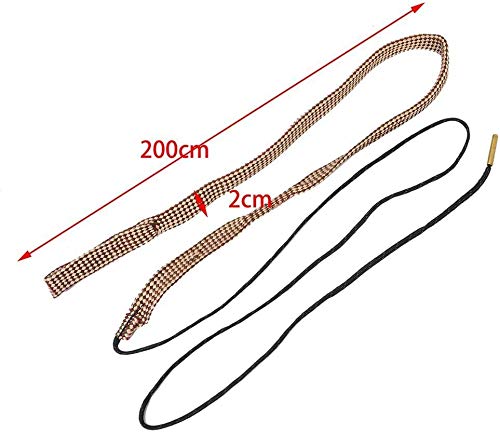 New Gun Snake Cleaner Gun Cleaning Kits Bore Rope .270 Cal .280 .284 & 7mm for Rifle, Pistol & Shotgun Gun Barrel Cleaning