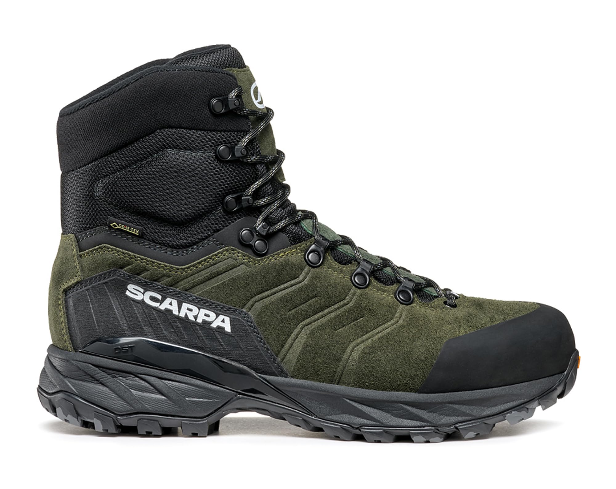 SCARPA Rush Polar GTX Waterproof Gore-Tex Synthetic Insulated Boots for Hiking and Trekking - Thyme Green - 10-10.5 Women/9-9.5 Men