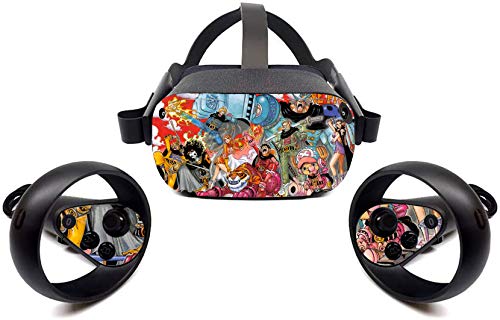 Oculus Quest VR Headset Skin sticker Japanese Manga Vinyl Decal for Headset and Controller by ok anh yeu