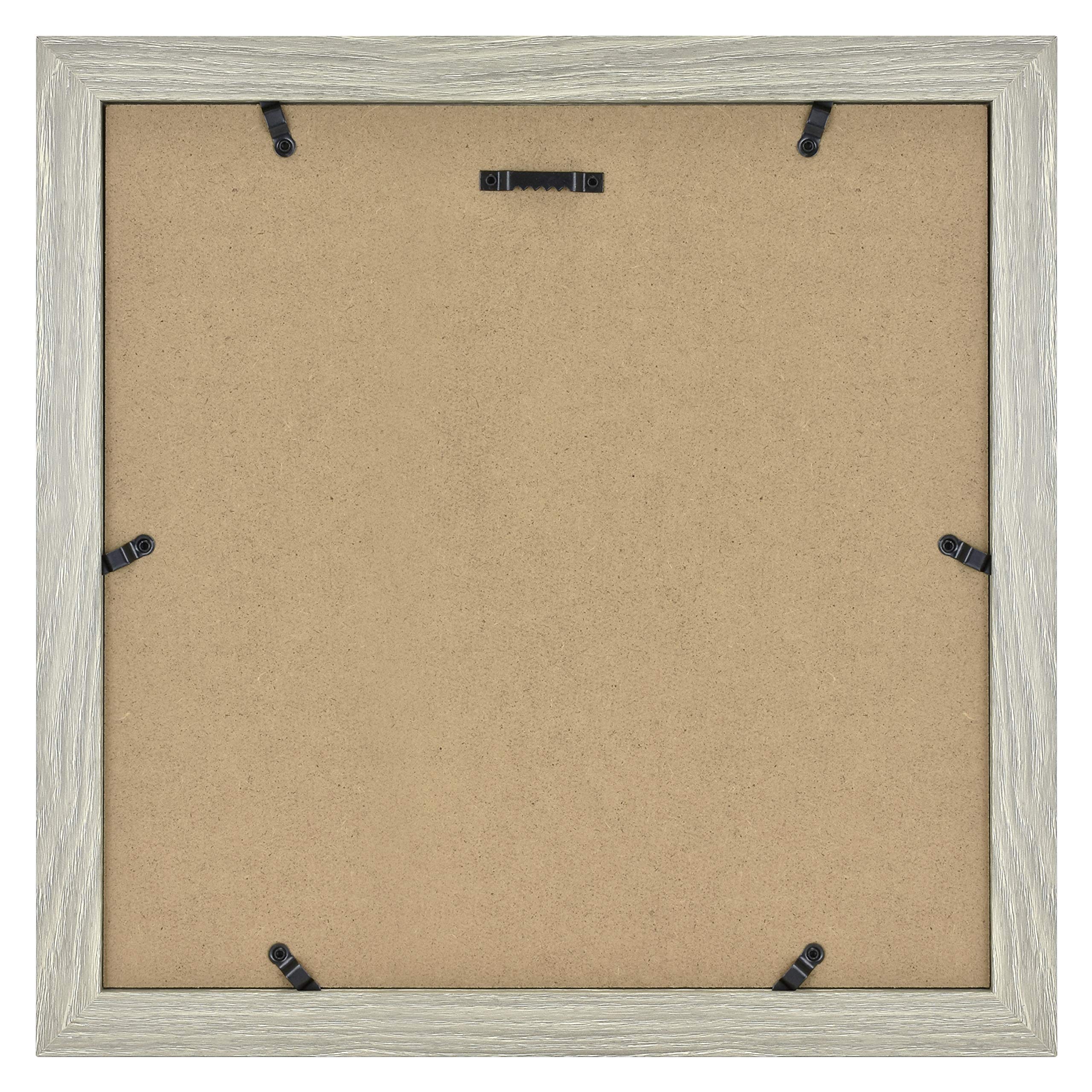 MCS Studio Gallery Frame, Gray Woodgrain, 12 x 12 in , 2 pk