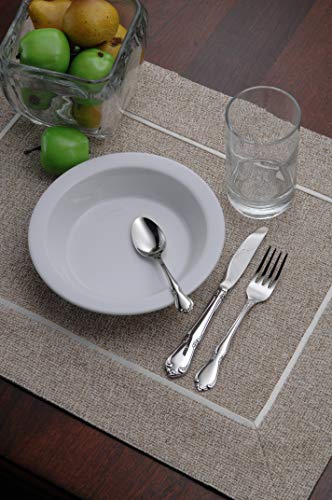 Oneida Foodservice Chateau Tablespoons, 18/10 Stainless Steel, Set of 12