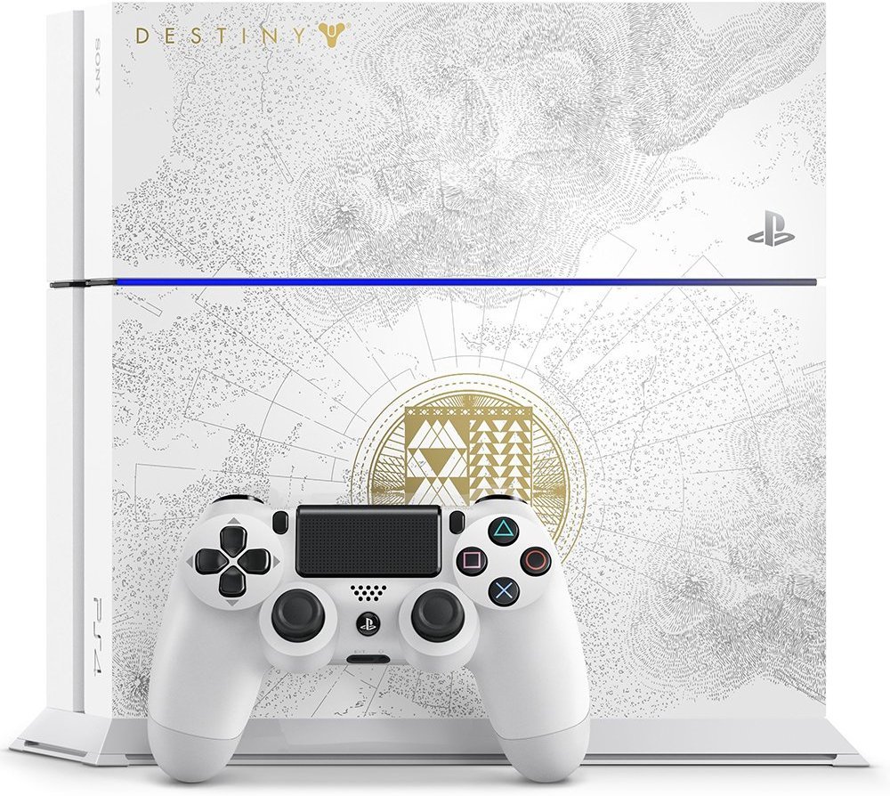 New PS4 Console Skin Sticker + 2 LED Lightbar Decals of Destiny The Taken King Limited Edition Skin Decals Designed for Sony PS4 PlayStation 4 Console and 2 Controllers Skin Covers
