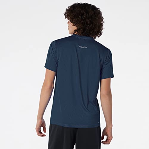 New Balance Men's Accelerate Short Sleeve, Eclipse , XX-Large