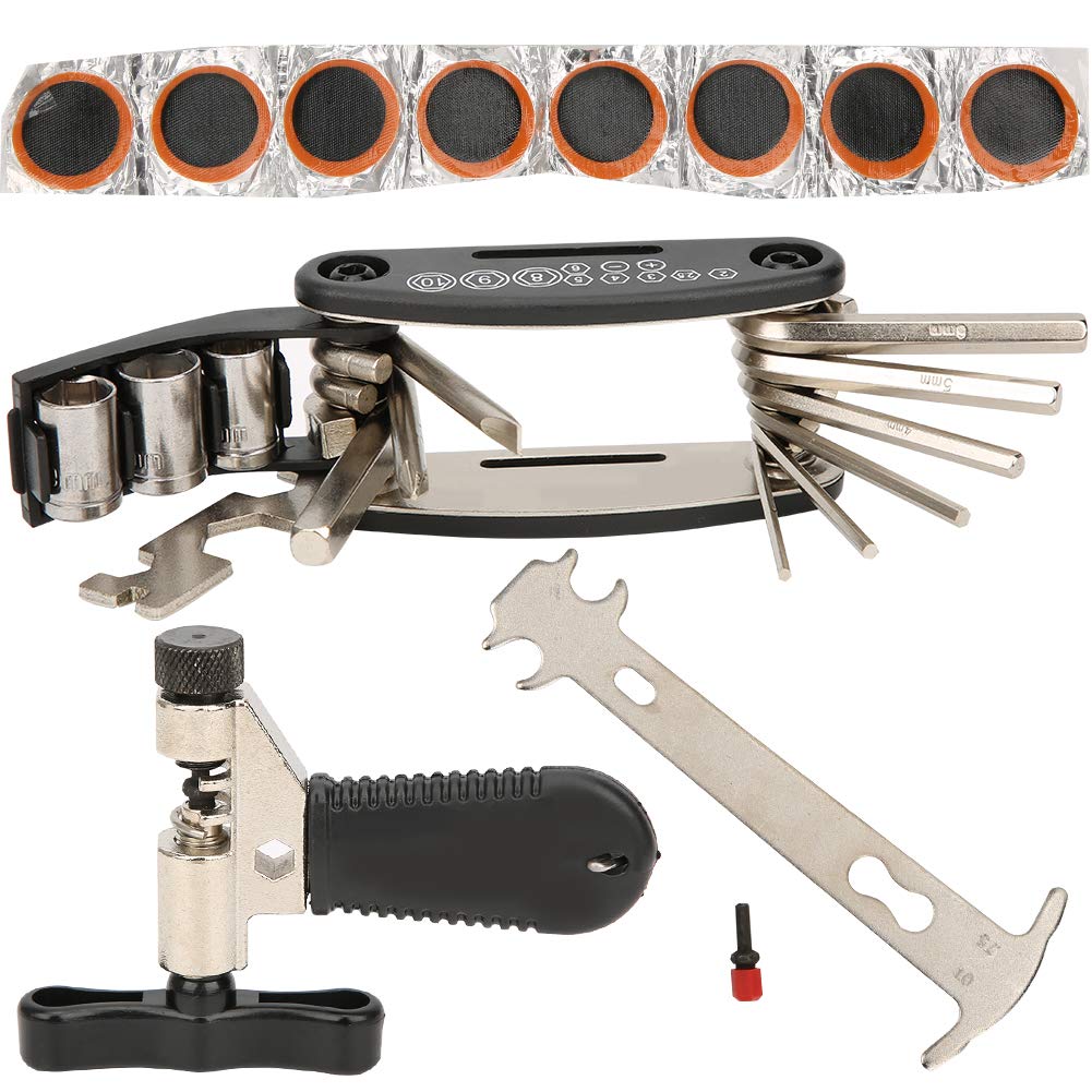 Steel Mountain Bike Chain Tool Kit Chain Repair Tool Kit Set for Road Mountain Bikes