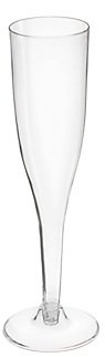 Oojami 30 pc Clear Plastic Classicware Glass Like Champagne Wedding Parties Toasting Flutes