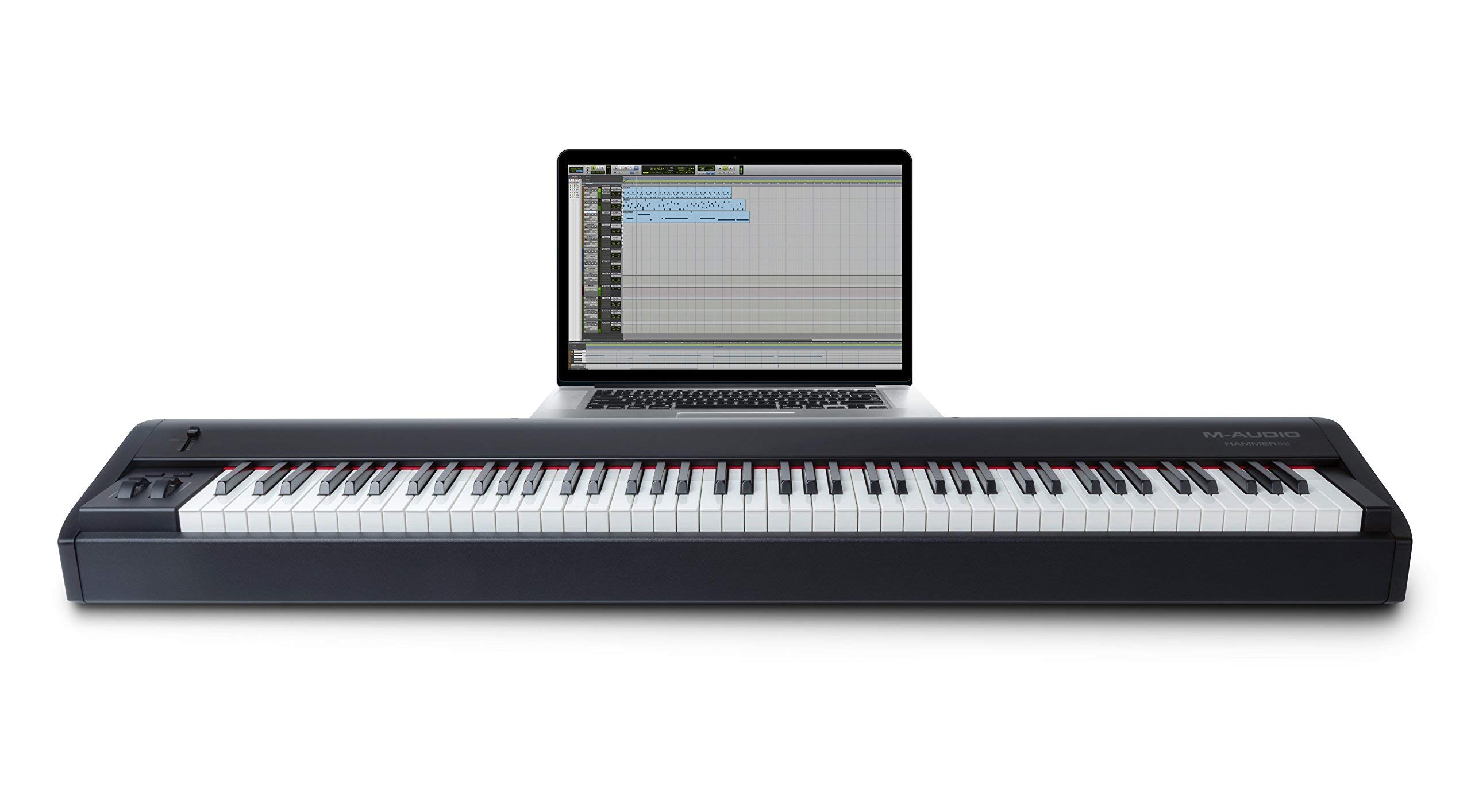 M-Audio Hammer 88 | 88-Key Hammer-Action USB MIDI Keyboard Controller (Renewed)