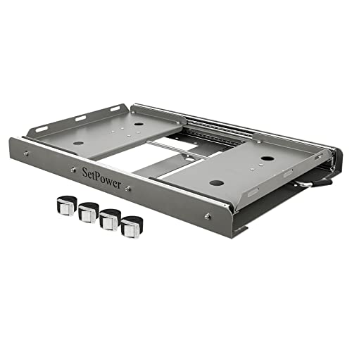 Setpower Slide Mount for AJ Series Portable Refrigerator Freezer, Designed AJ30, AJ40, AJ50