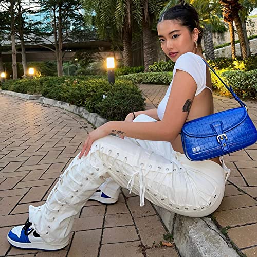SINBONO Small Purses for Women, Vegan Leather Shoulder Bag Designer Clutch Handbags with Ajustable Strap