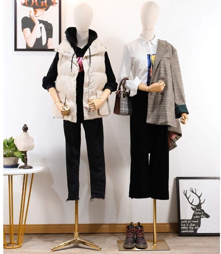 Mannequin Torso Mannequin Dress Form Torso Female Tailors Dummy Mannequin Dressmakers Dummies Display Bust with Arm Active Suitable for Clothing Show (Black Medium) (Blac