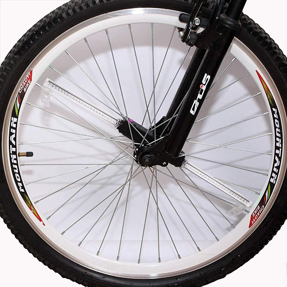 QANGEL Bicycle Spoke Light,Bike Wheel Light (1 Tire) and Bike Lock Cable Bundle