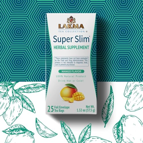 Lakma Super Slim Tea with Mango - 25 Tea Bags