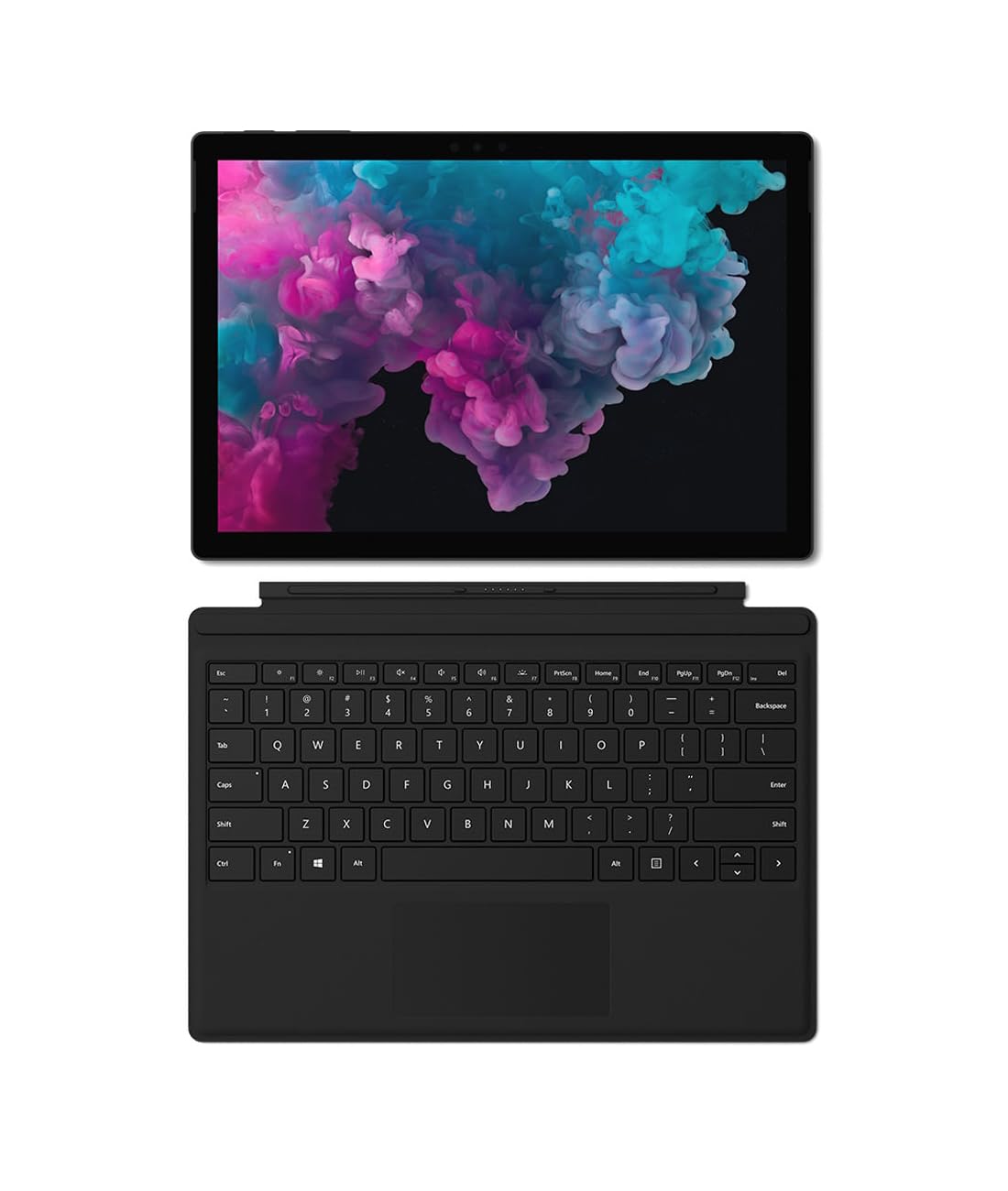 Microsoft Surface Pro 6 12.3” FHD Intel Core i5-8350U 1.7GHz, 8GB RAM, 256GB SSD, Windows 10 Pro 64Bit, CAM, Touch (Renewed)