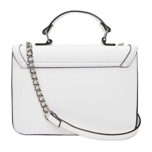 Steve Madden Bluccus Top-Handle with Logo Hang Off White Solid One Size
