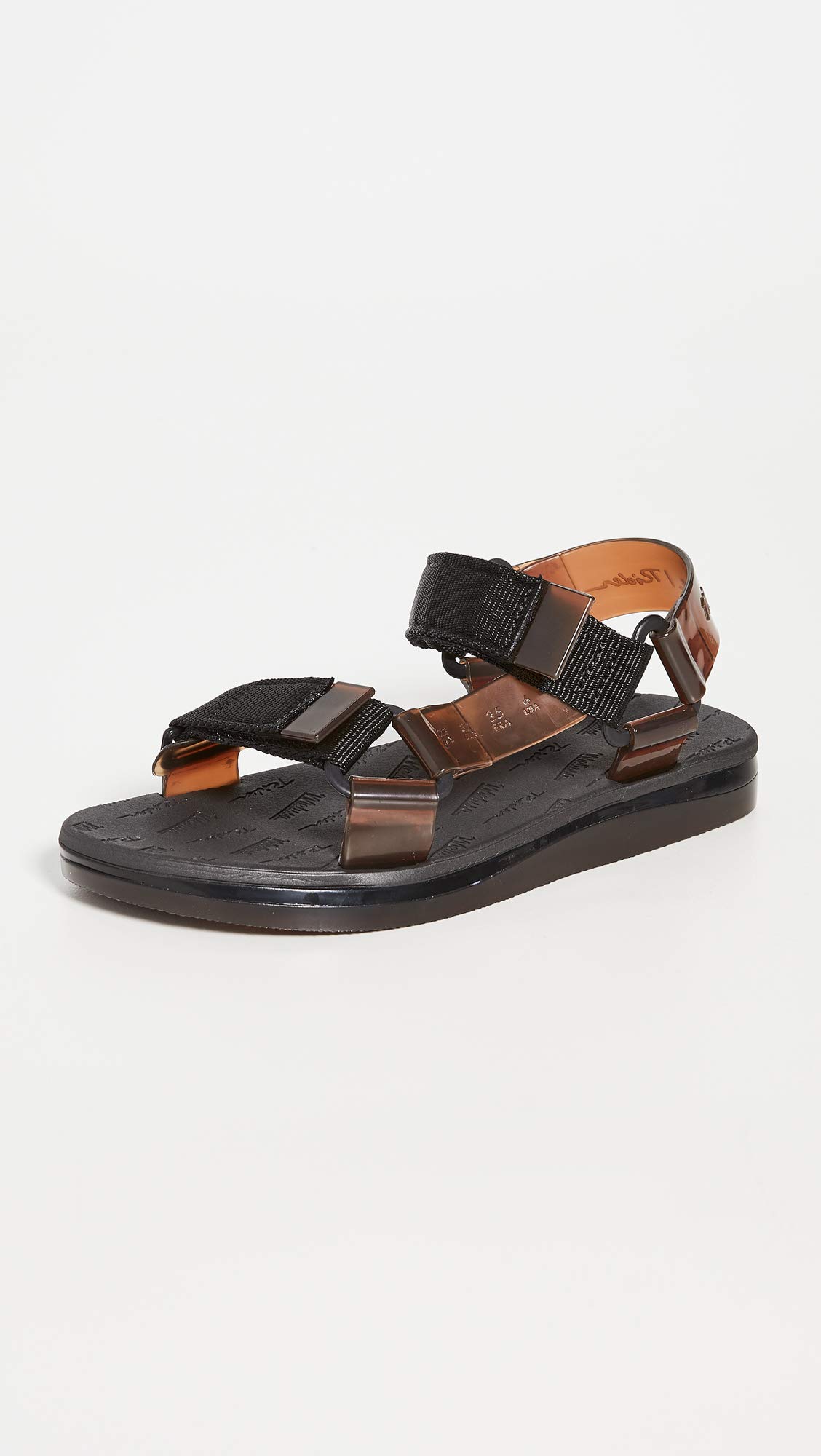 Melissa Shoes Papete + Rider AD Brown 8 M