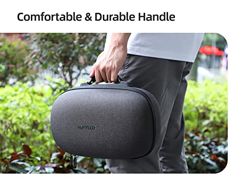 Storage Bag Applicable, Vr Glasses All-In-One Head Shell Shock Absorption Carry Protective Suitcase Accessories,Carrying Case With Mesh Storage