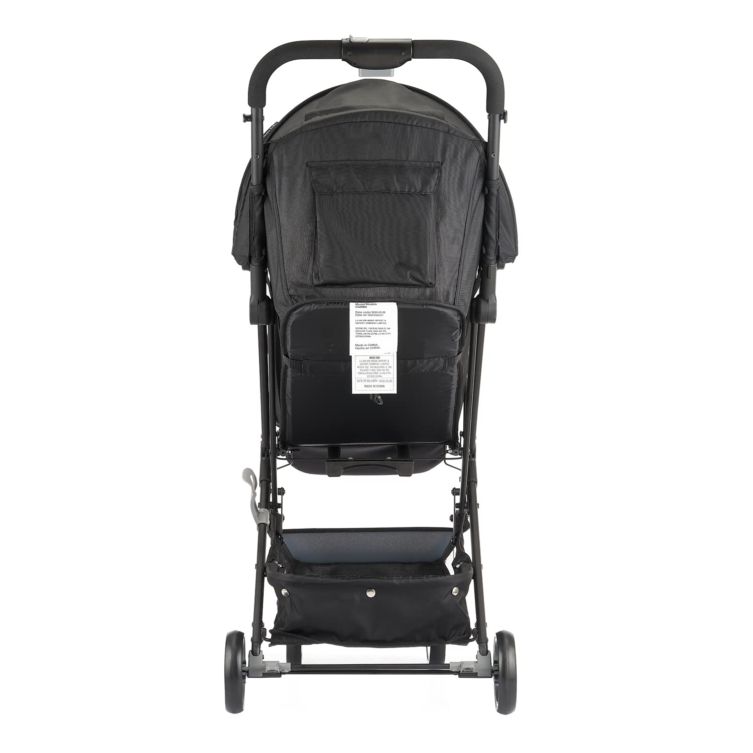 Pamo Babe Lightweight Baby Stroller, Travel Stroller for Airplane with One-Hand Fold and Cup Holder