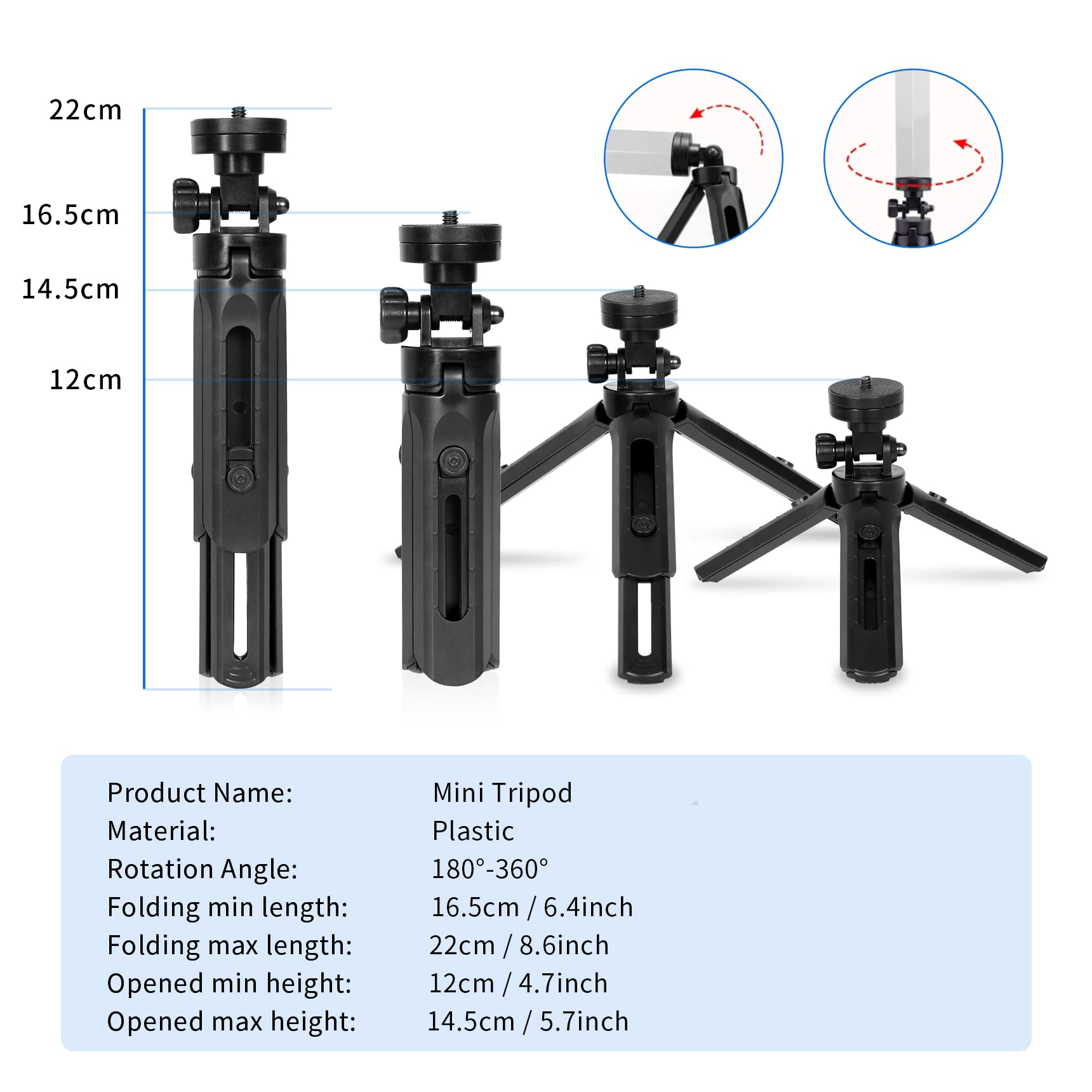 Meking 3Pcs Photography Crystal Prism with Mini Tripod, Camera Lens Optical Crystal Ball Glass, Cube and Pyramid Prism for Rainbow Effect Make Teaching Light Spectrum Physics