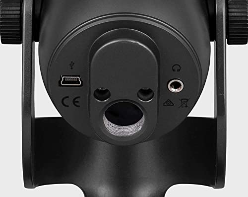 Newest Blue Yeti USB Microphone with 4 Pickup Patterns, 3 Condenser Capsules, Mic Gain Control & Adjustable Stand for Gaming, Streaming, Podcasting on PC & Mac, Blackout with GalliumPi Accessories