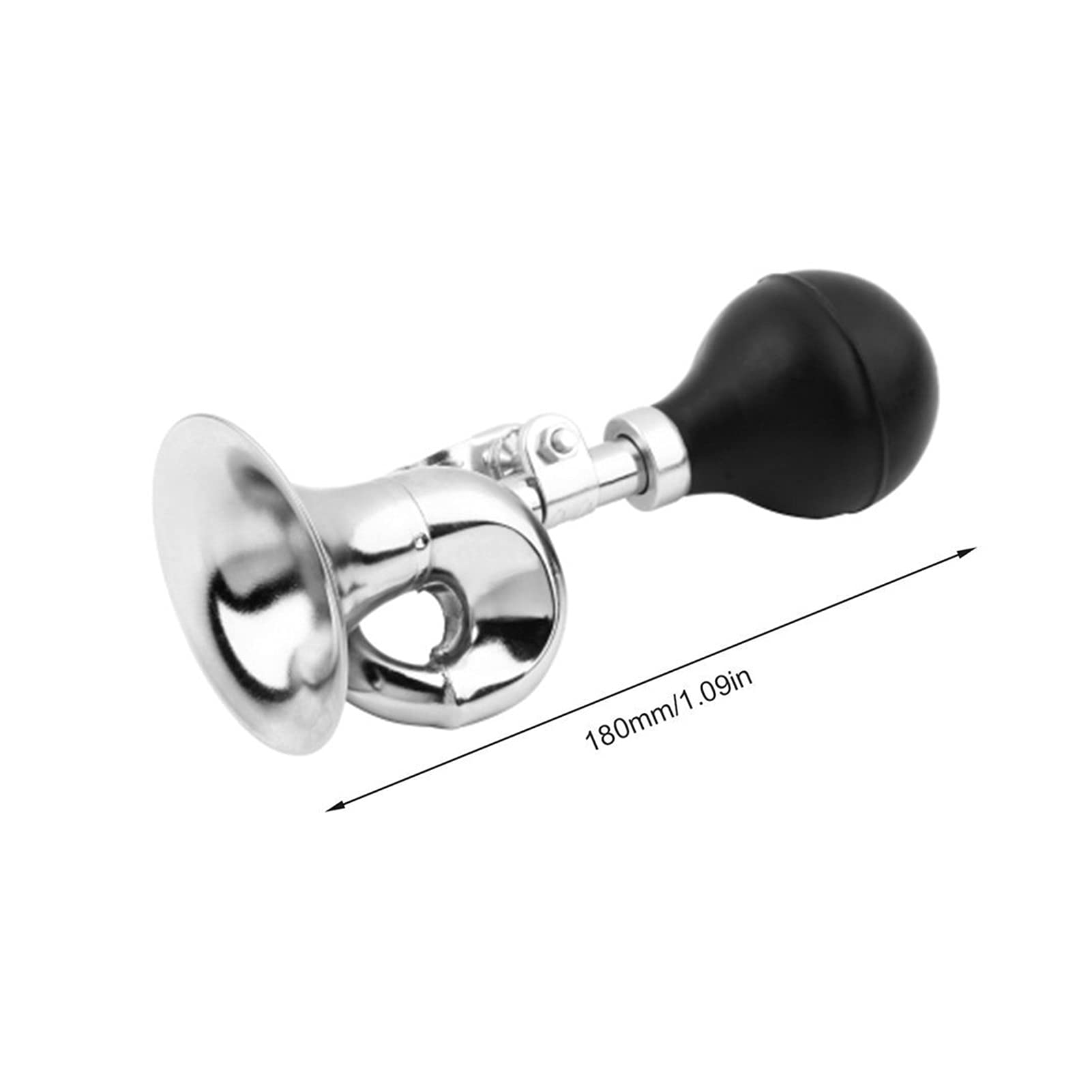 NZNB Bicycle Bell 1PCS Bicycle Alarm Alarm Lock Anti-Theft with Remote Control Lifelong Super Loud Simple Reliability Bicycle Security Lock Accessories Beautiful and Durable (Color : Silver)