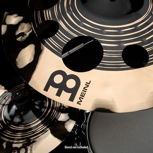 Meinl Cymbals Classics Custom Dual 18" Trash Crash Cymbal for Drum Set, Dark/Brilliant β Made in Germany β B12 Bronze, 2-Year Warranty (CC18DUTRC)