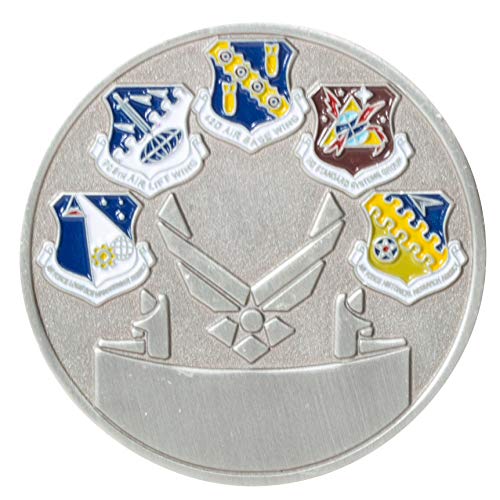 United States Air Force USAF Maxwell Air Force Base AFB Home of Air University Montgomery Alabama Challenge Coin