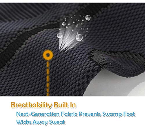 NextGen Active Supportive Ankle Brace (2 Pack). Adjustable Straps with Compression Sleeve. Protect Against Ankle Sprains. (Large/X-Large)