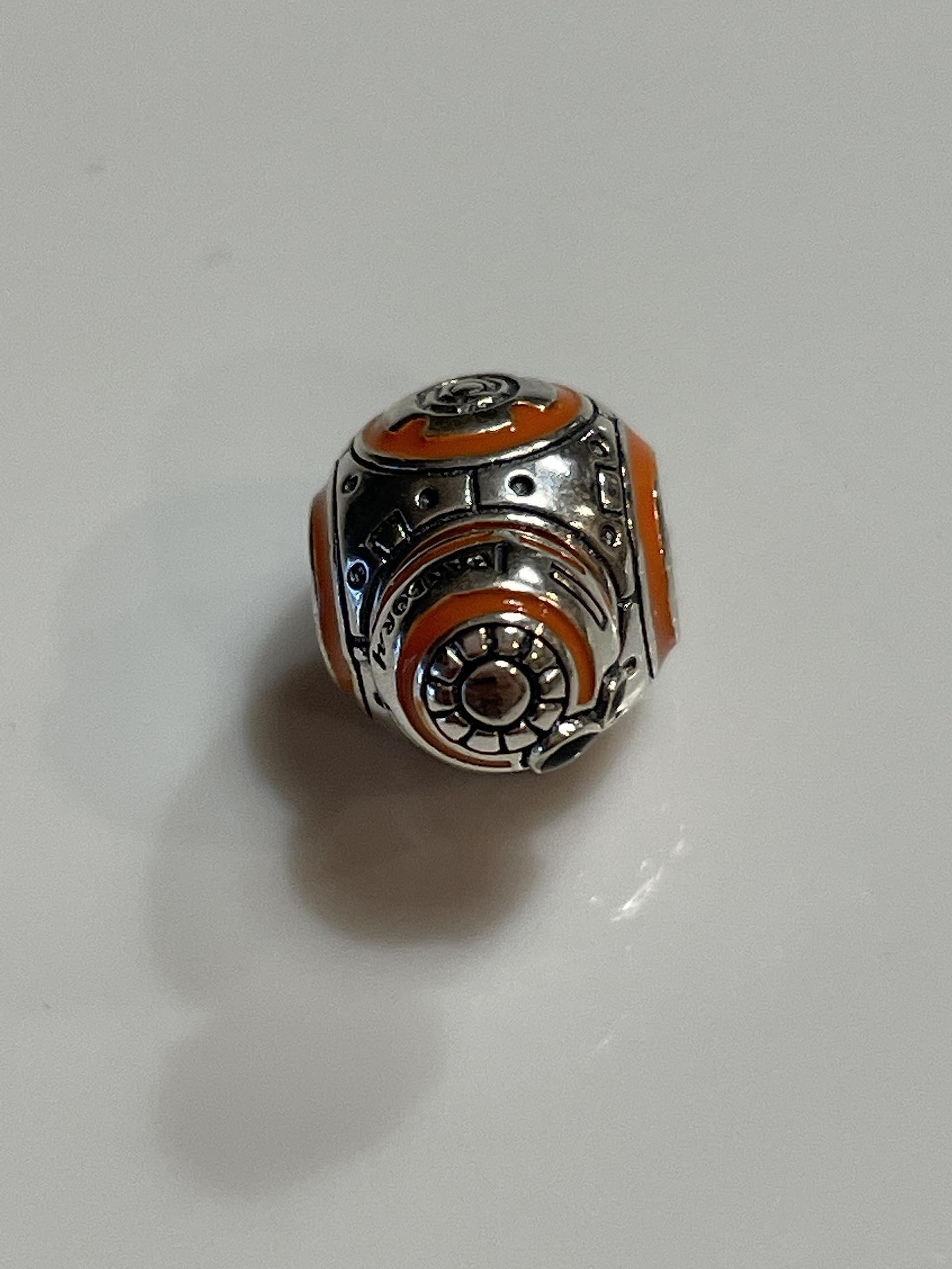 PANDORA Star Wars, BB-8, Black & Orange Charm