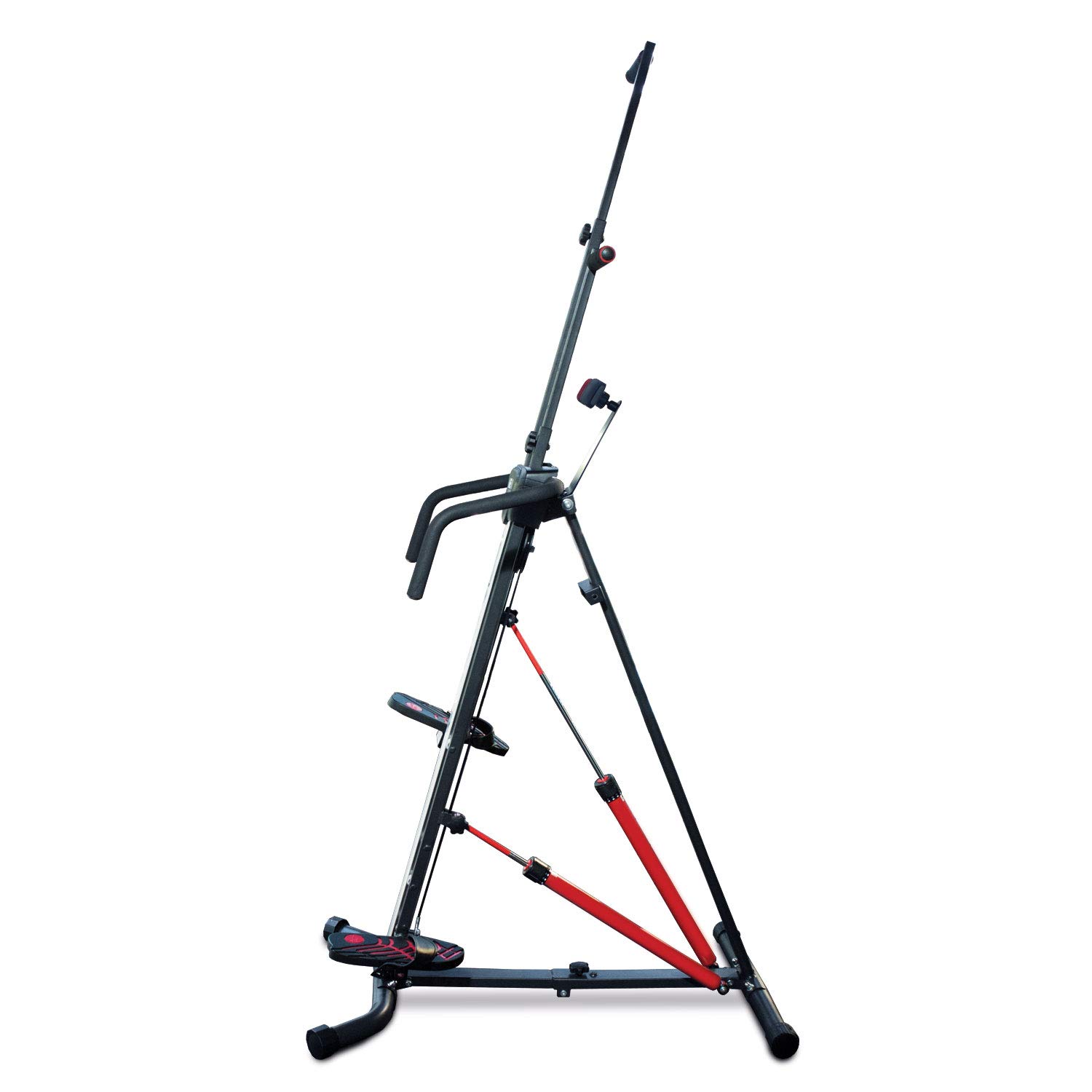 MaxiClimber XL-2000 Hydraulic Resistance Vertical Climber. Combines Muscle Toning + Aerobic Exercise for Maximum Calorie Burn. 12 Resistance Levels, Lightweight Aluminum Mainframe, Free Fitness App.