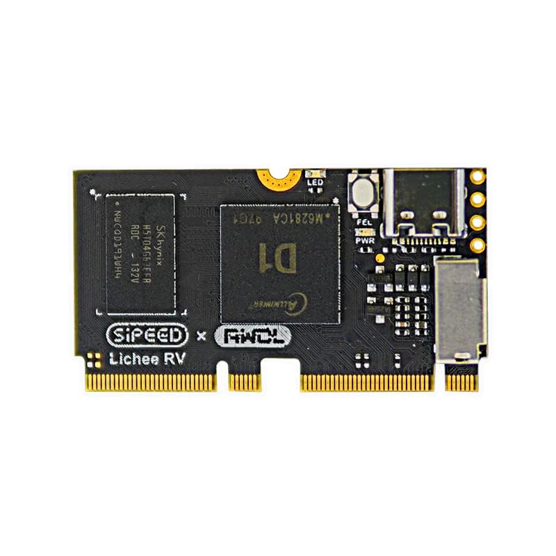youyeetoo Lichee RV Dock 1GB RAM,Allwinner D1 RISC-V Linux Development Board HDMI 4k@30Hz USB WiFi Starter Kit for Industry || Business || Education