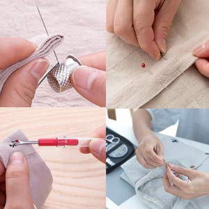 Mini Travel Sewing Kit, AUERVO DIY Premium Sewing Supplies,Basic Sewing kit for Adults,Beginners,Home,Emergency Filled with Repair kit and Sewing Needles,Thread,Scissors,Thimble,Tape Measure etc