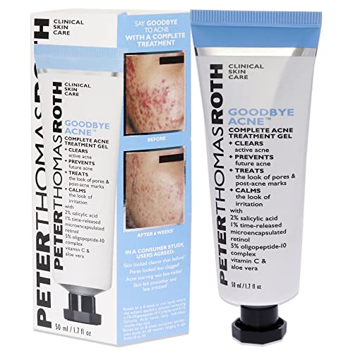 Peter Thomas Roth | Goodbye Acne Complete Acne Treatment | Gel to Clear, Prevent, Treat and Calm Acne, Post Acne Mark Treatment
