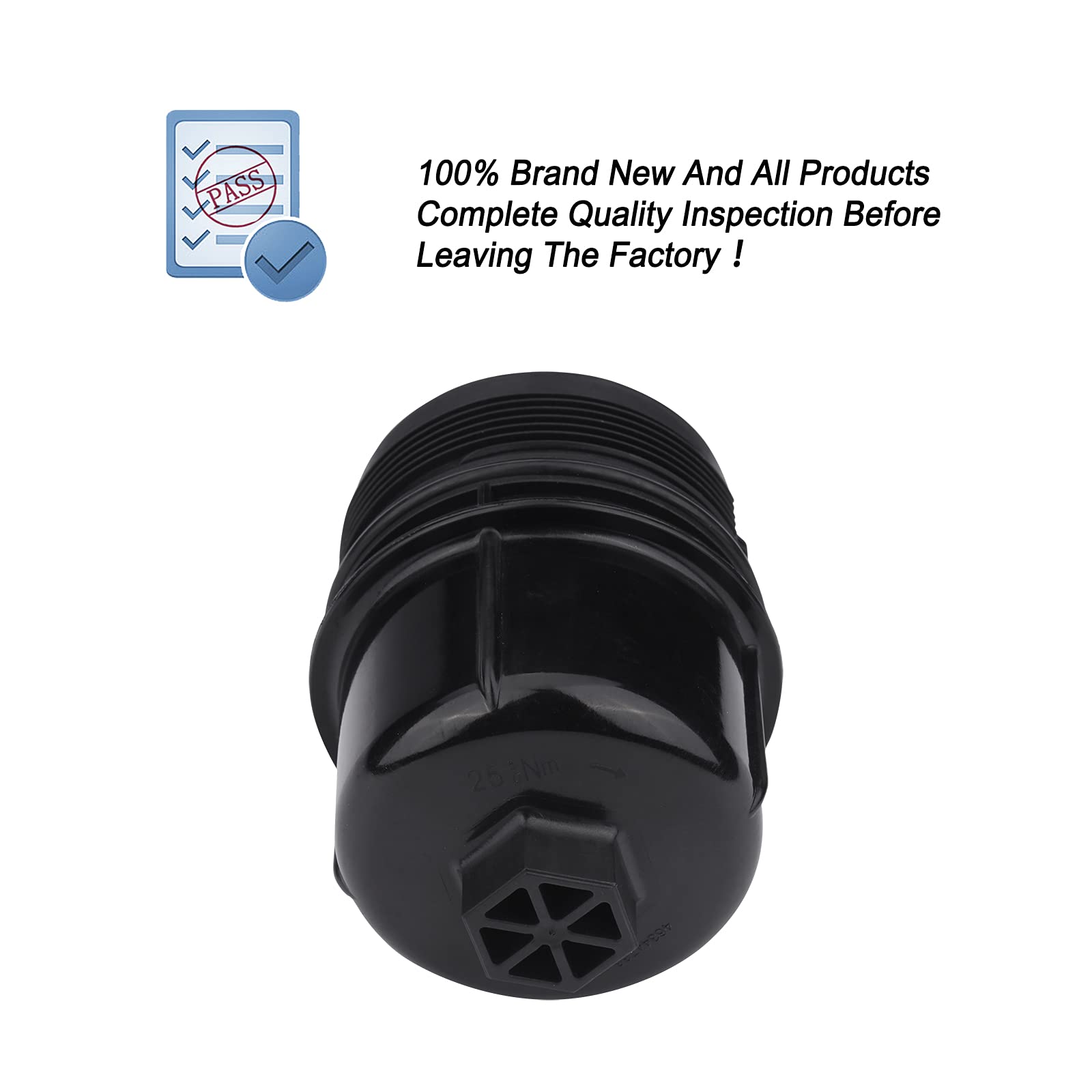 ONER Engine Oil Filter, Compatible With 2020 2021 Ram 1500,2020 2021 Jeep Wrangler,2021 Jeep Gladiator 3.0L V6 Diesel ,Replaces# 68498720AA,68507598AA