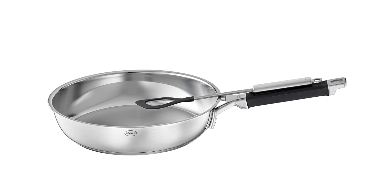 Rösle SILENCE PRO Cookware Collection 11 in. Stainless Steel Frying Pan
