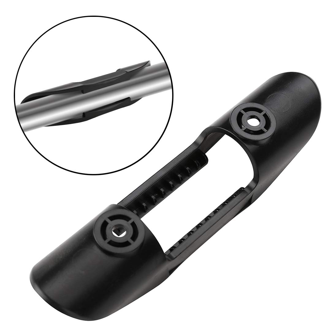 Mayitr Kayak Paddle Accessories Plastic Paddle Holder Clip Black, Kayak Paddle Clip Universal Kayak Paddle Mount Holder Clip & Fishing Net Clip,2 Pcs