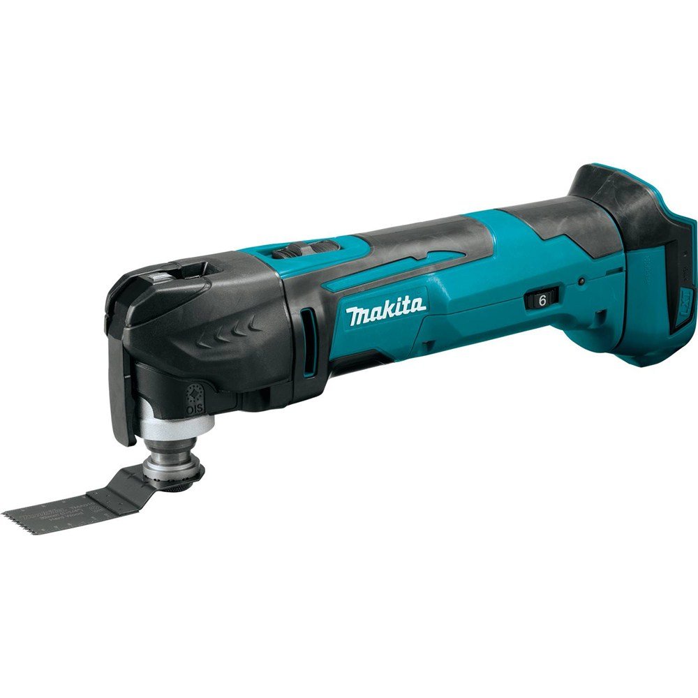 Makita XMT03Z 18V LXT Lithium-Ion Cordless Multi-Tool, Tool Only & BL1850B-2 18V LXT Lithium-Ion 5.0Ah Battery Twin Pack, Black