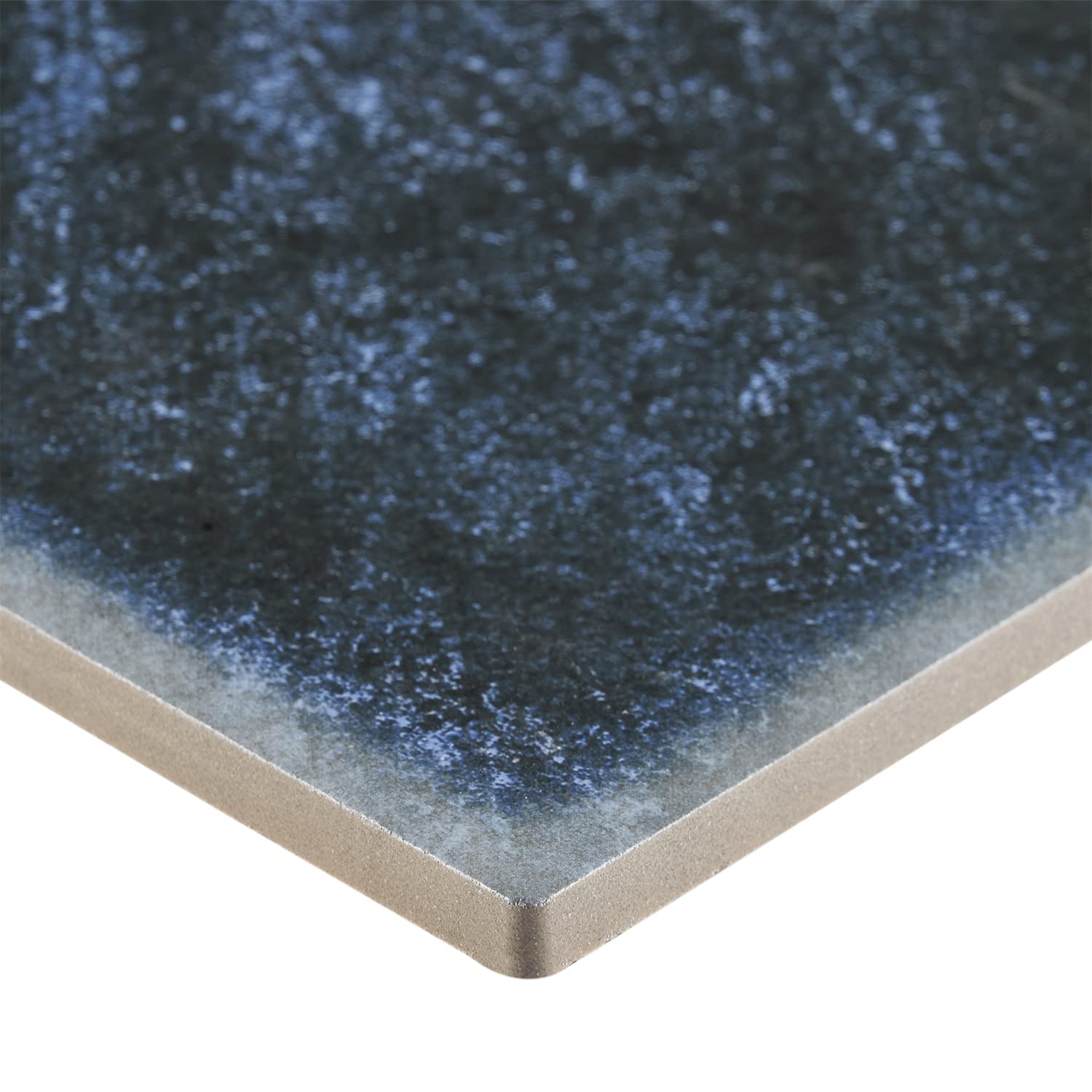 Merci Hex Blue 6.69 in. x 12.99 in. Matte Porcelain Floor and Wall Tile Sample
