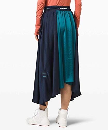 LULULEMON X ROKSANDA Face Forward Skirt (True Navy/Emerald/Frost) …, Large