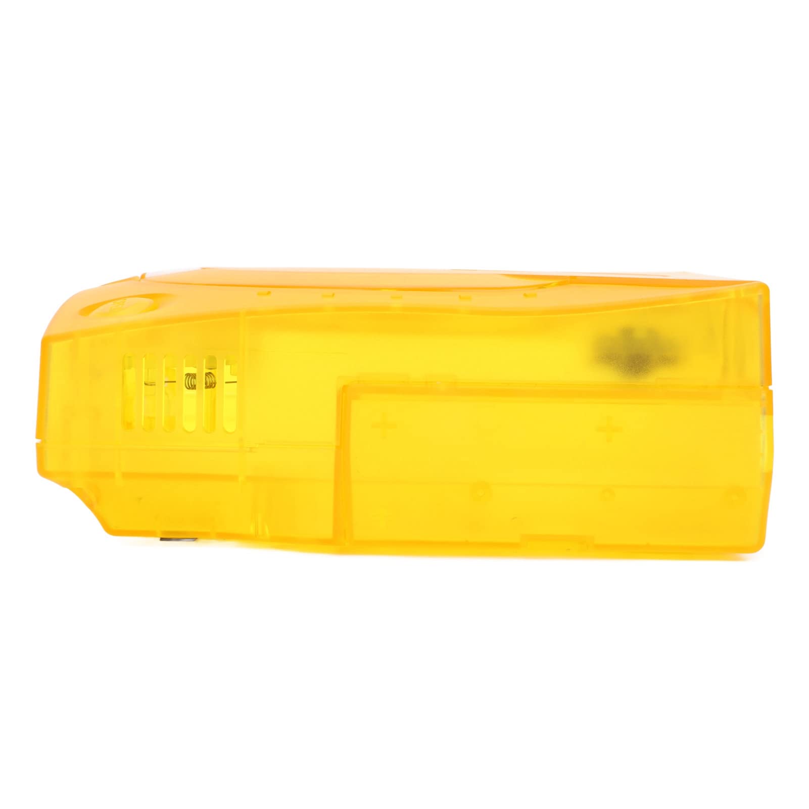 Transparent Case, Yellow Shock-Absorbing High Hardness Plastic Case for SEGA Dreamcast DC