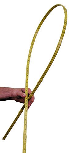 US Tape Company Rhino Rulers Folding Standard Brick Spacing Ruler 6' Length - 55110, Multicolor