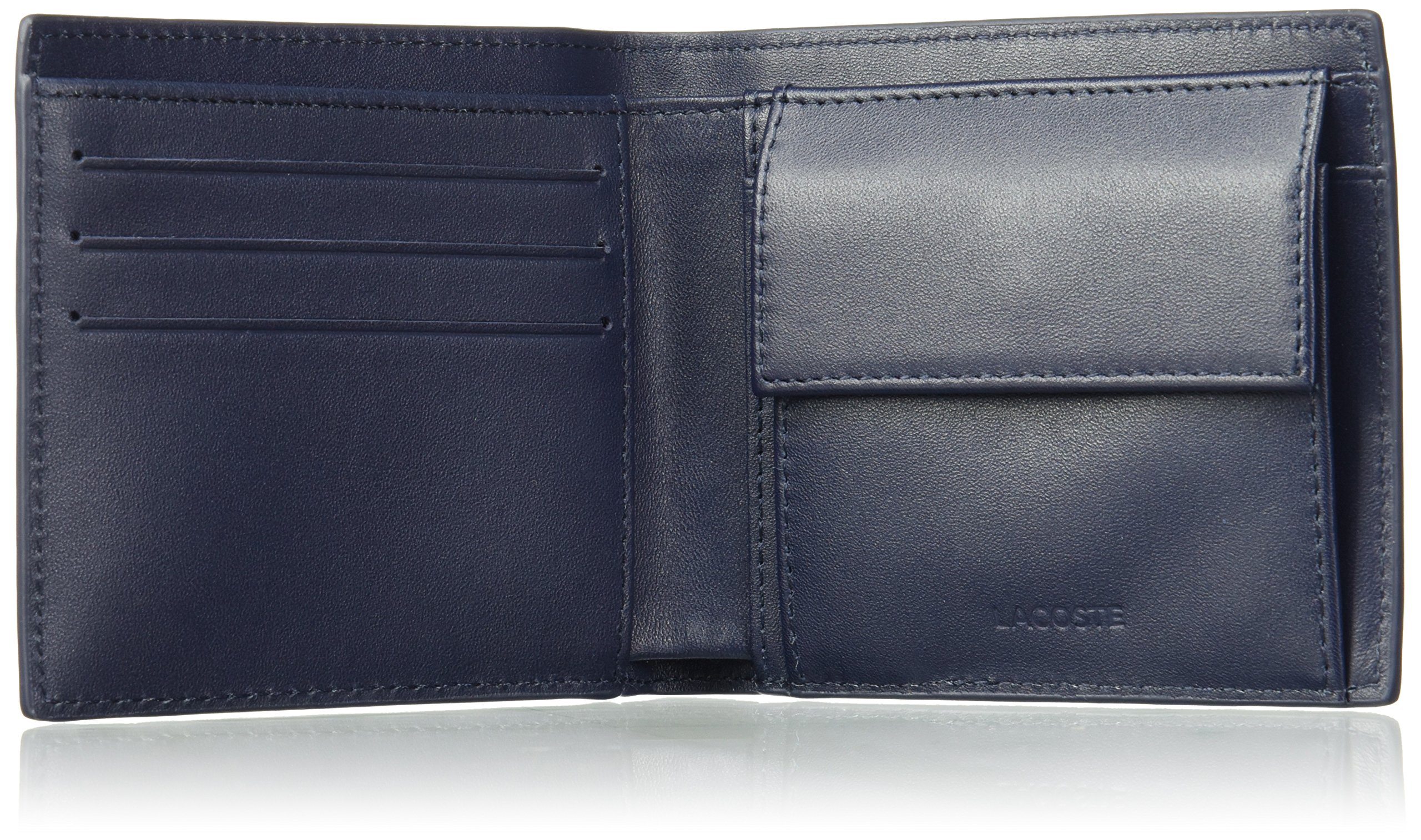 Lacoste Men's Fg Large Billfold & Coin, Peacoat, One Size