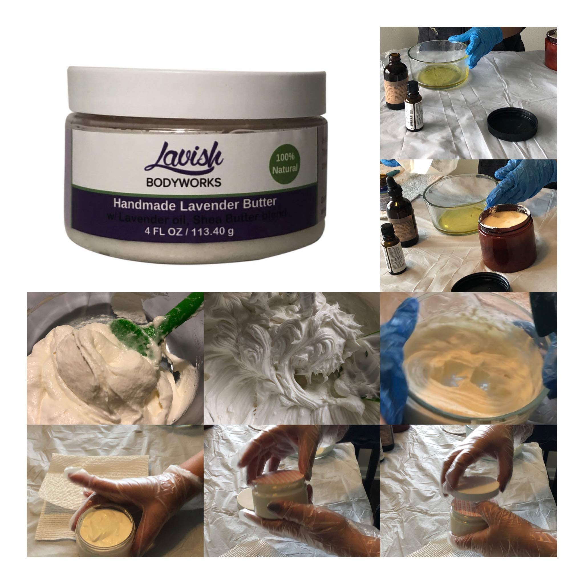 Lavish Bodyworks Body Butter - 4 oz. - Lavender