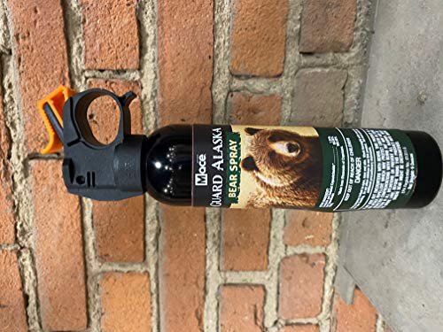 mace Personal Security Products Mace Brand Guard Alaska Maximum Strength Bear Spray β 20β Powerful Pepper Spray β Mace Spray Self-Defense for Hiking, Camping, and Other Outdoor Activities, Made in USA