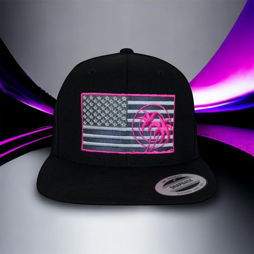 NICERIDE Baseball Cap β Strong Snapback Hat (Neon Pink)