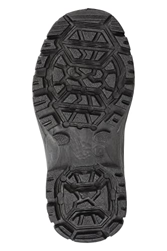 Mountain Warehouse Caribou Toddler Adaptive Snow Boots Black Kids Shoe Size 7 US