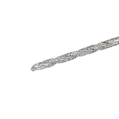 uxcell 1.2mm Diamond Twist Drill Bits High Speed Steel for Glass Sea Shells Stone Tiles 10 Pcs