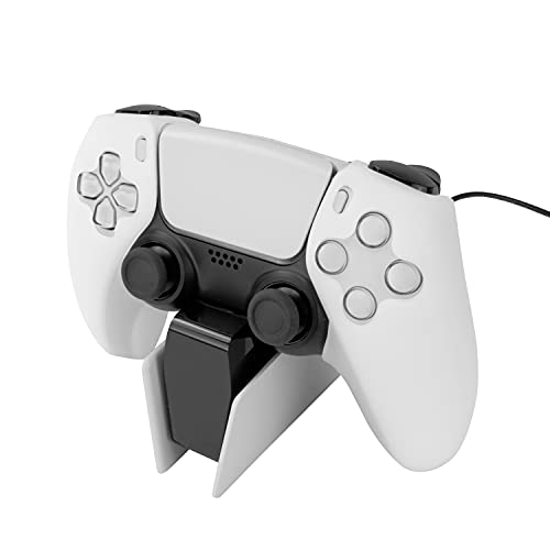 PS5コントローラ用保護カバー『セパレートシリコングリップ5(ホワイト)』 - PS5