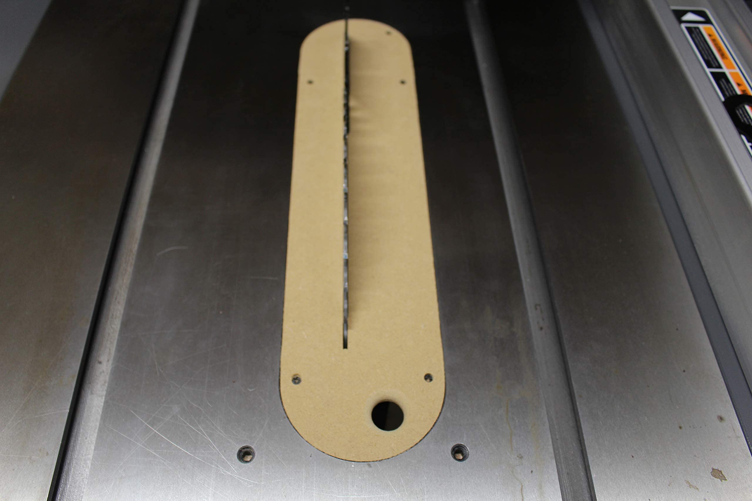ZEROSERT Zero Clearance Table Saw Inserts w/DADO for Delta - 36-725, 36-725T2, 36-5152, 36-5000, 36-5000T2 Table Saws (3-Pack)